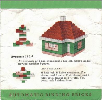 Automatic Binding Bricks